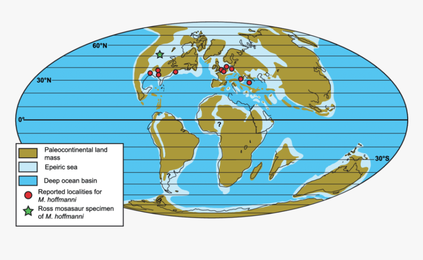 Maastrichtian Map, HD Png Download , Transparent Png Image - PNGitem