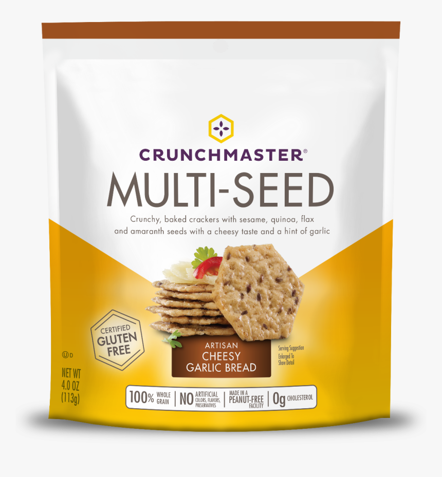 Crunchmaster Multi Seed Crackers, HD Png Download , Transparent Png ...