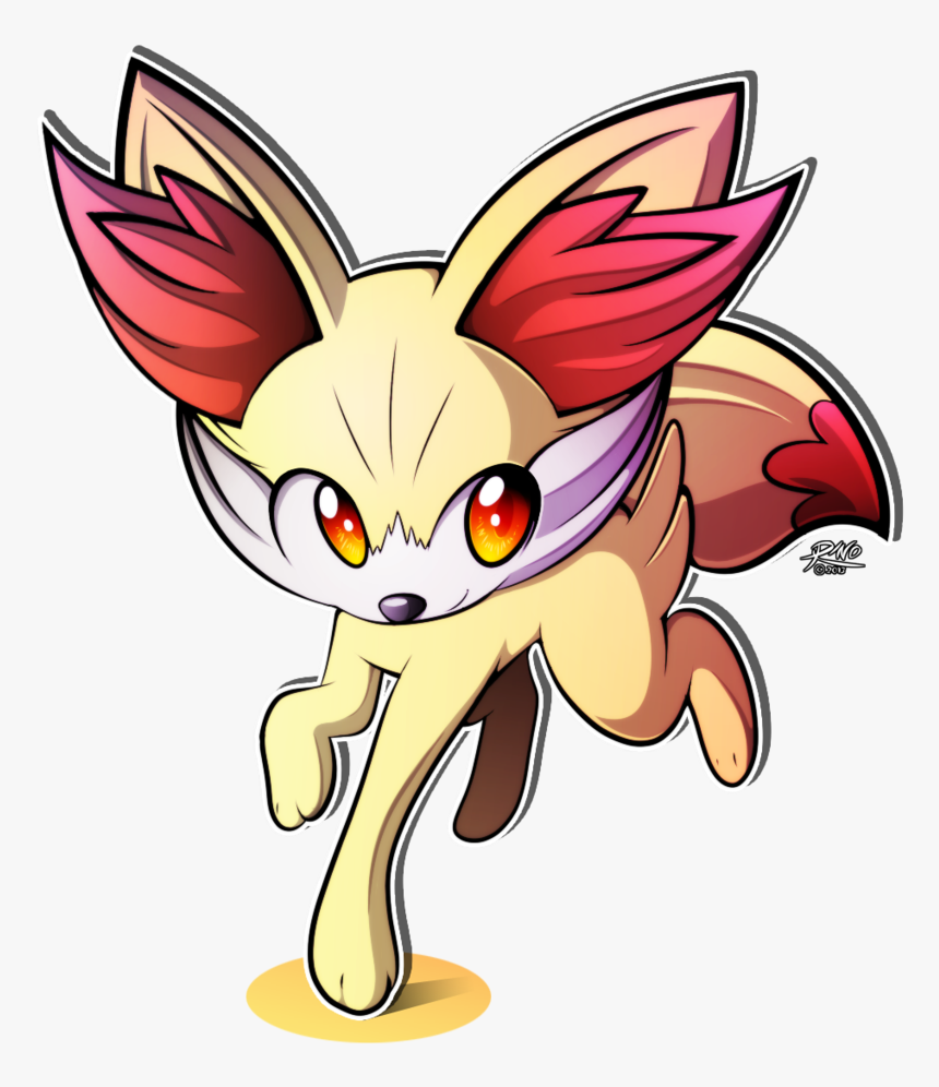 Fennekin Drawing, HD Png Download , Transparent Png Image - PNGitem
