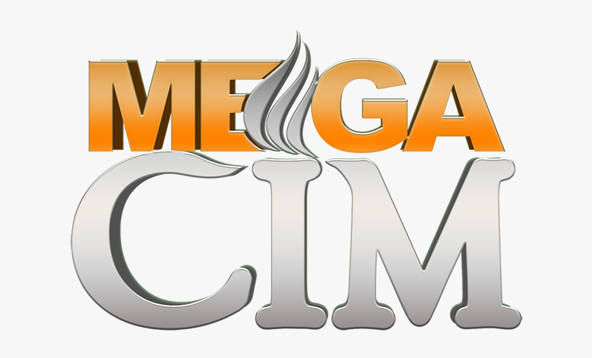 Mega Cim Logo 3d Orange Small - Orange, HD Png Download , Transparent ...
