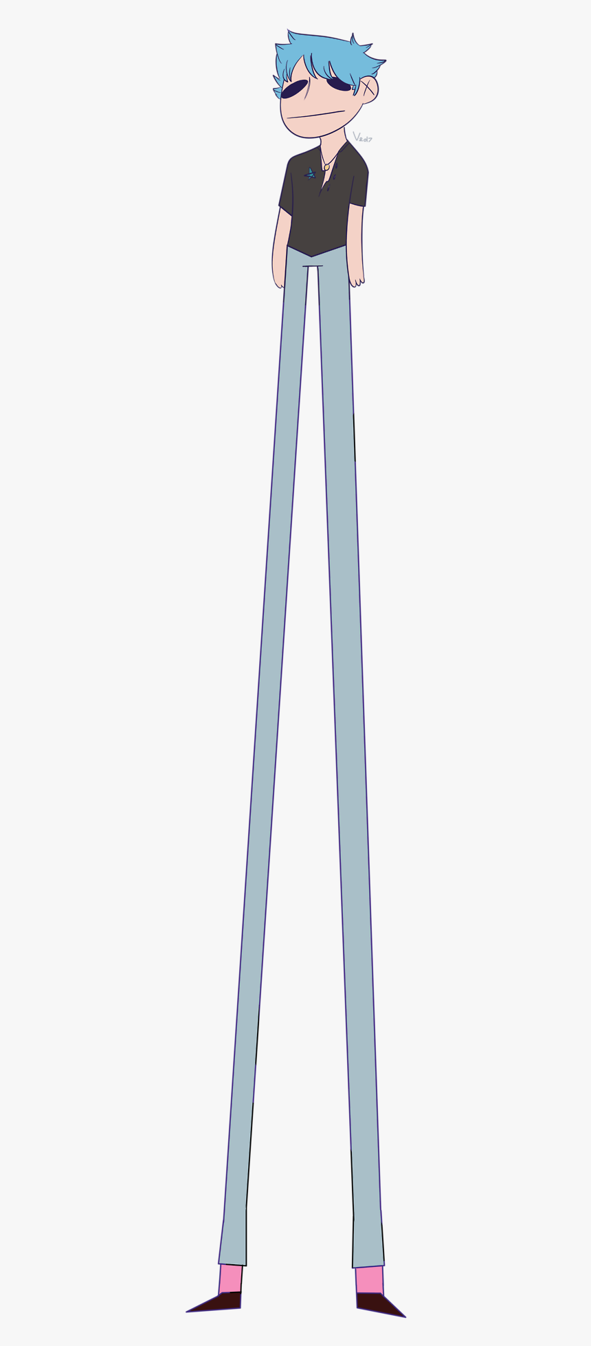 2d Gorillaz Long Legs, HD Png Download , Transparent Png Image - PNGitem