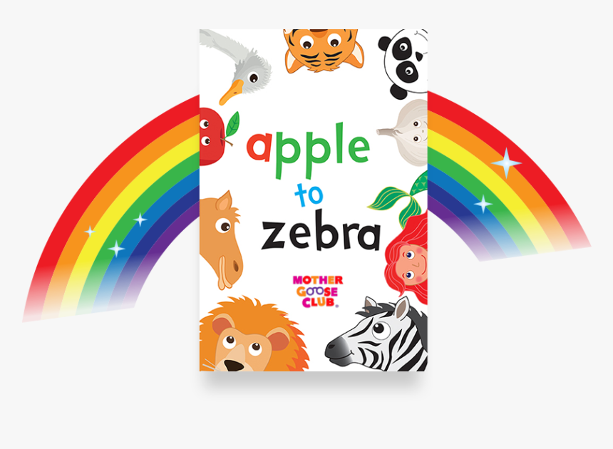 Apple To Zebra Alphabet Book - Graphic Design, HD Png Download ...