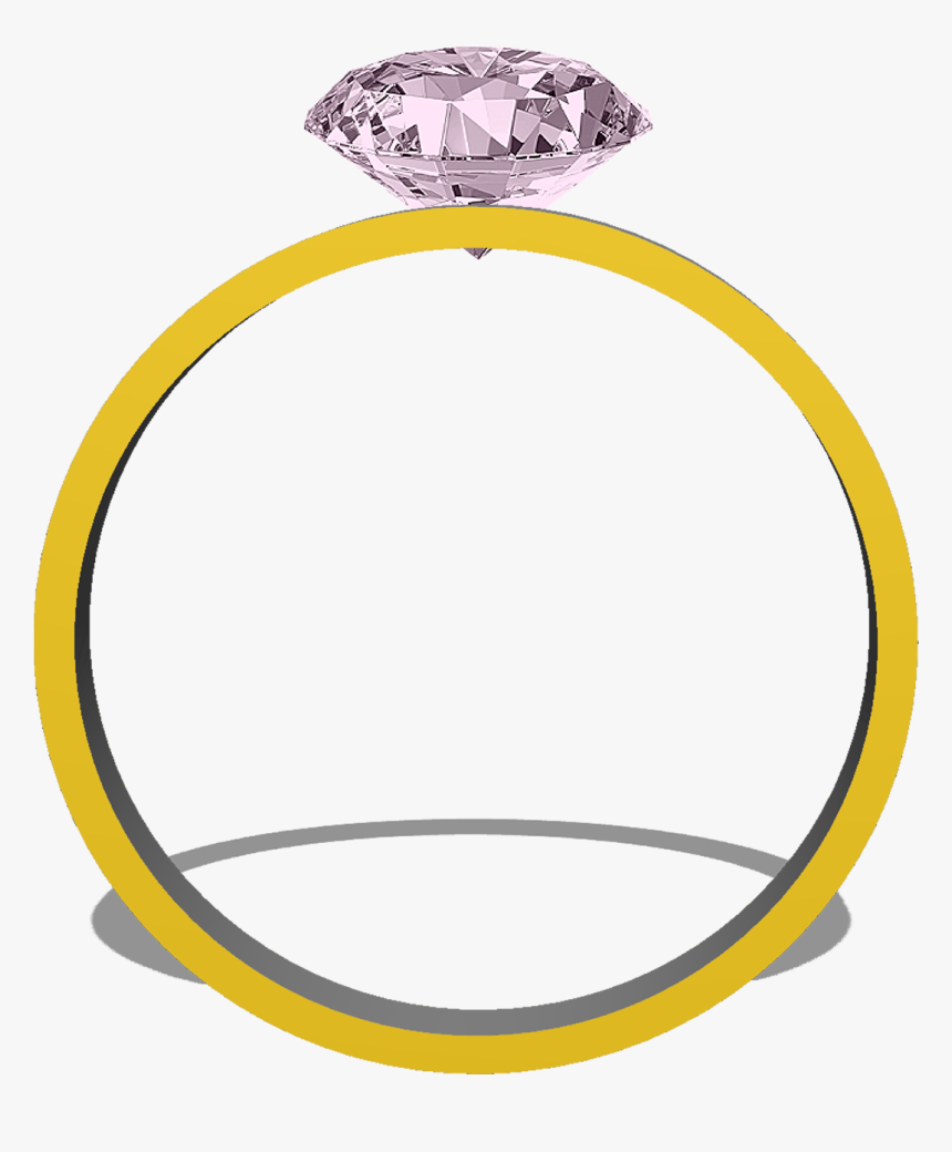 Transparent Diamond Ring Png - Circle, Png Download , Transparent Png ...