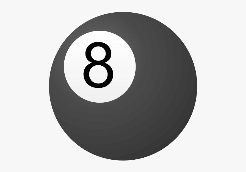 8 Ball - Transparent 8 Ball Png, Png Download , Transparent Png Image ...