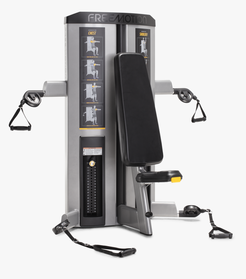 Chest/shoulder - Shoulder Exercises Machines Gym, HD Png Download ...