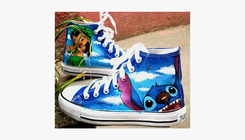 Converse Disney Stitch, HD Png Download , Transparent Png Image - PNGitem