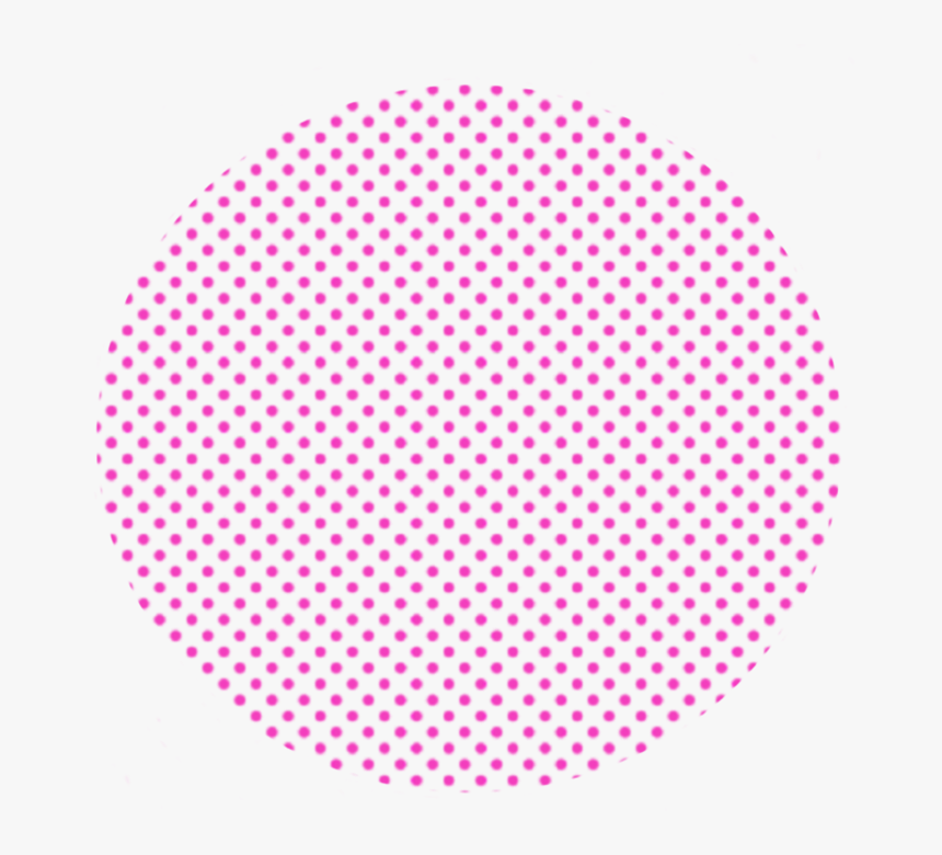 Pink Dotted Circle