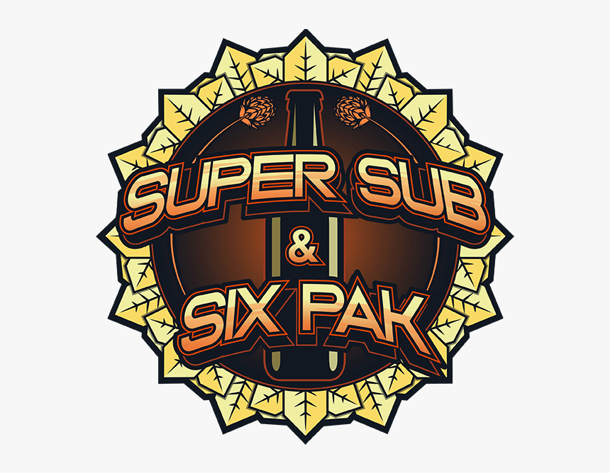 Super Sub And Six Pak Logo - Illustration, HD Png Download ...