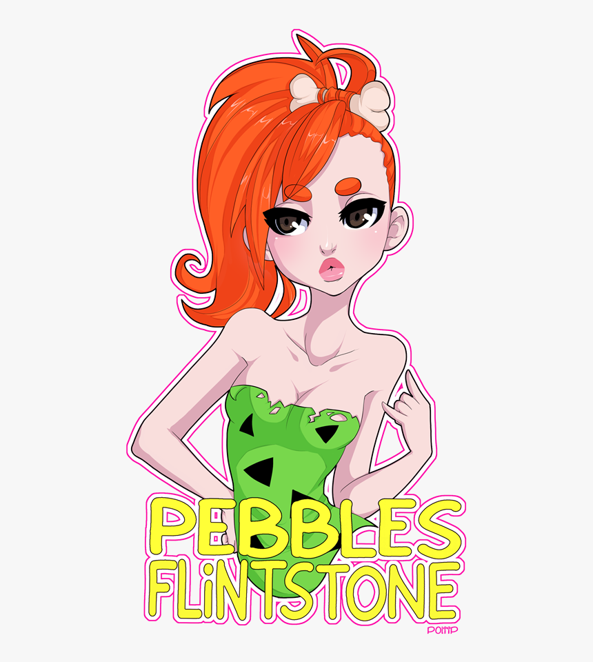 Pebbles Flintstone - Pebbles Flintstone Fanart, HD Png Download ...
