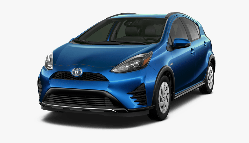 2019 Toyota Prius C Blue Streak Metallic, HD Png Download , Transparent ...