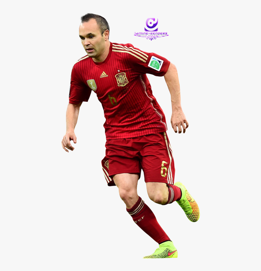 Transparent Iniesta Png - Iniesta Spain Png, Png Download , Transparent ...