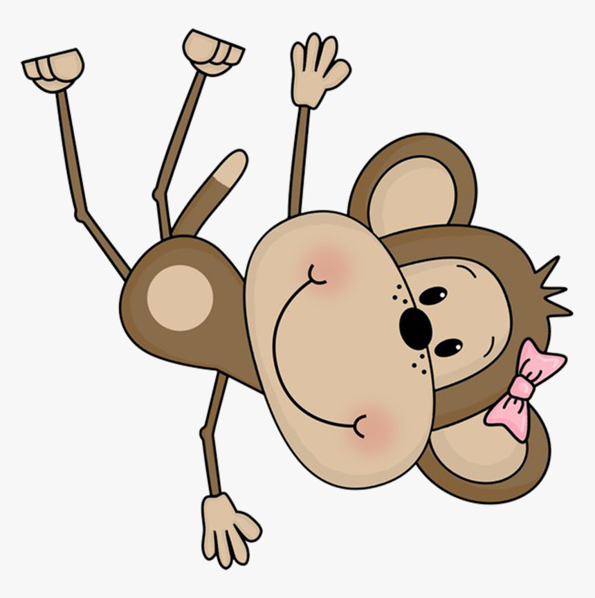 Girl Sock Monkey Clip Art