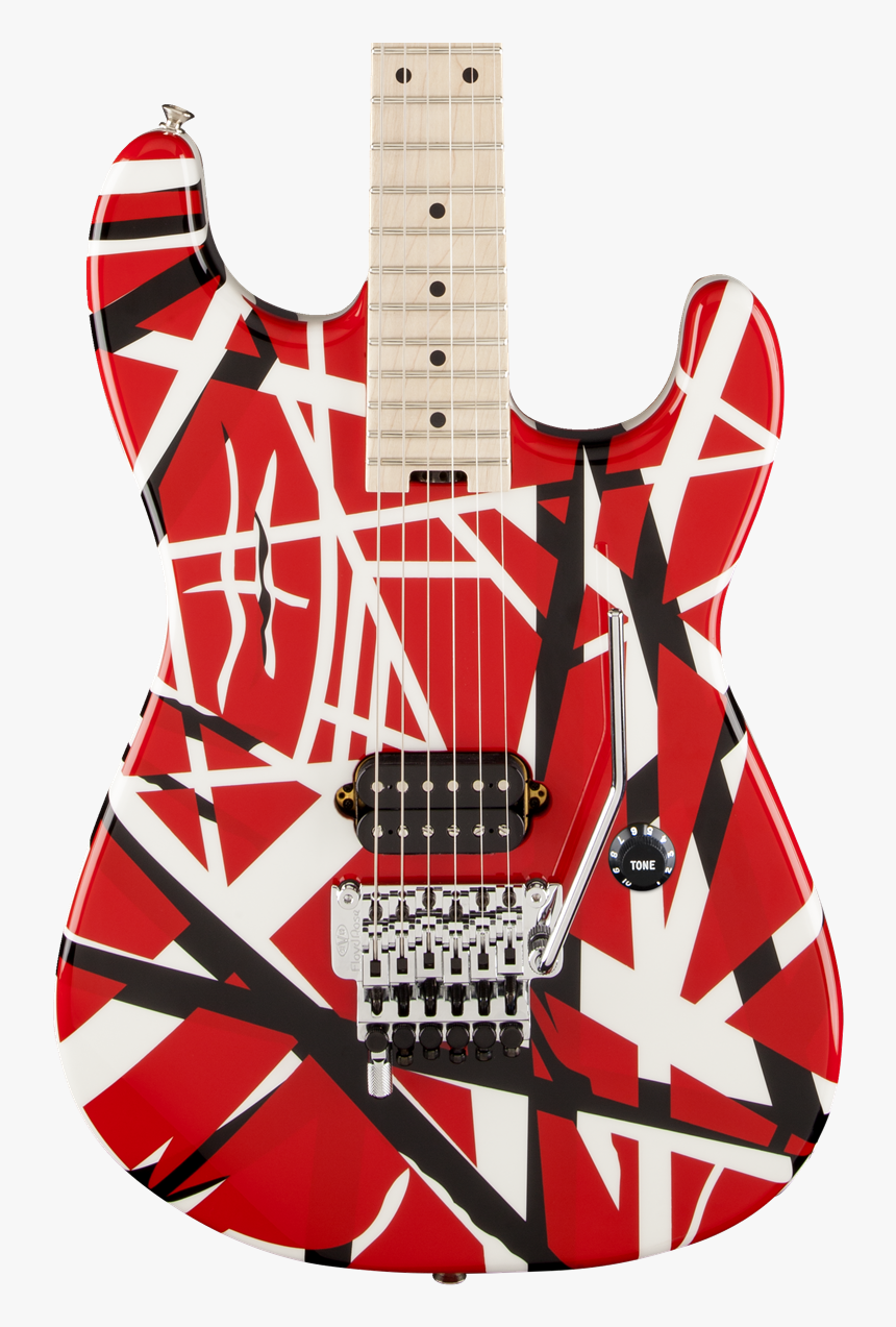 Red And Black - Fender Evh Striped Series, HD Png Download ...