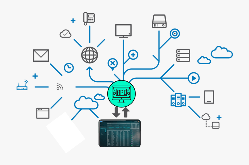 Application Programming Interface Tradeix - Network Infrastructure Icon ...