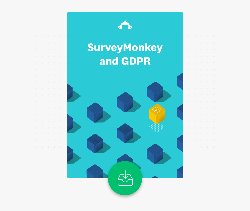 Surveymonkey And Gdpr Whitepaper, Download Now - Graphic Design, HD Png ...