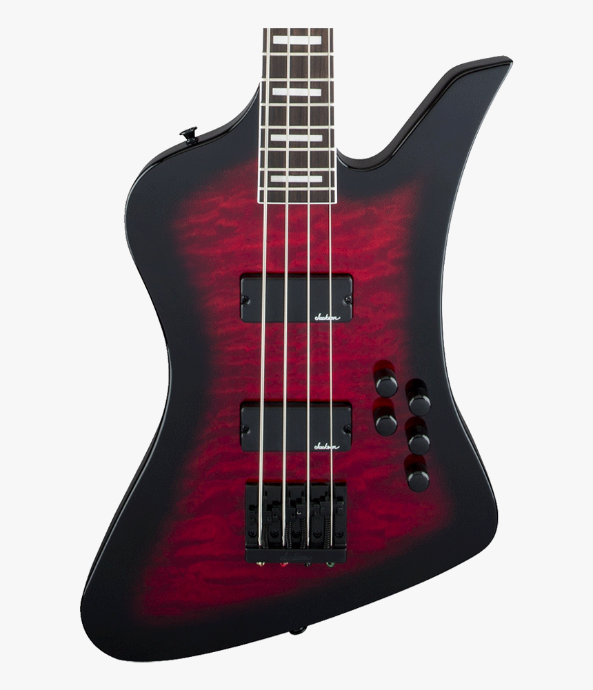 Jackson Js3q Kelly Bird Electric Bass Guitar Transparent - Jackson Js ...