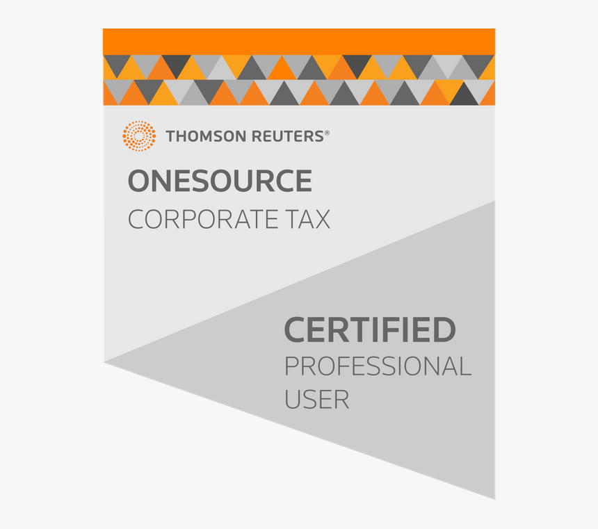 Onesource Corporate Tax Professional User - Reuters, HD Png Download ...