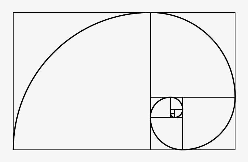 Fibonacci Spiral, HD Png Download , Transparent Png Image - PNGitem