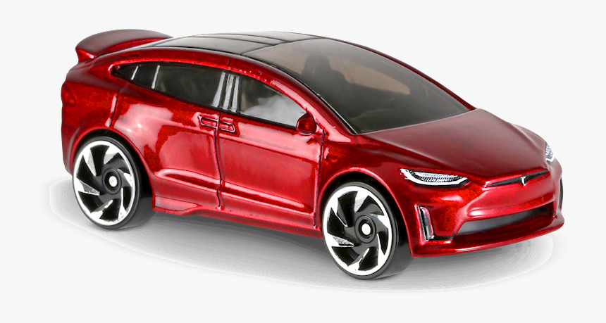 Red Tesla Model X, HD Png Download , Transparent Png Image - PNGitem
