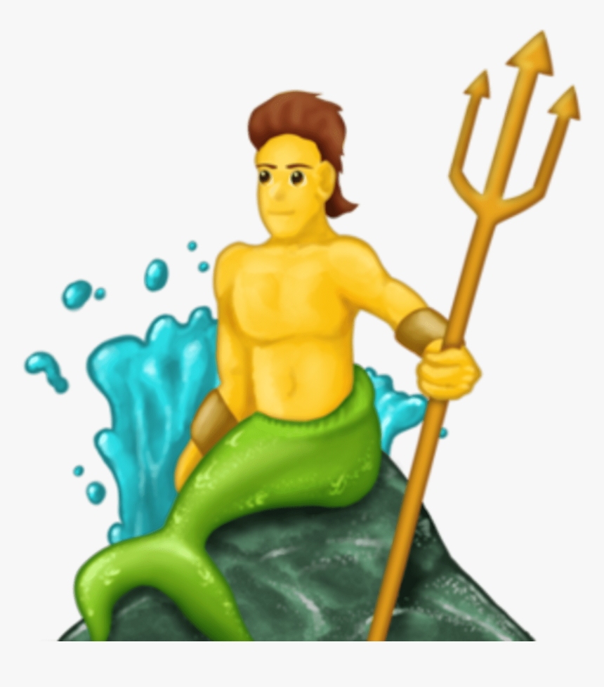 Merman Emoji, HD Png Download , Transparent Png Image - PNGitem