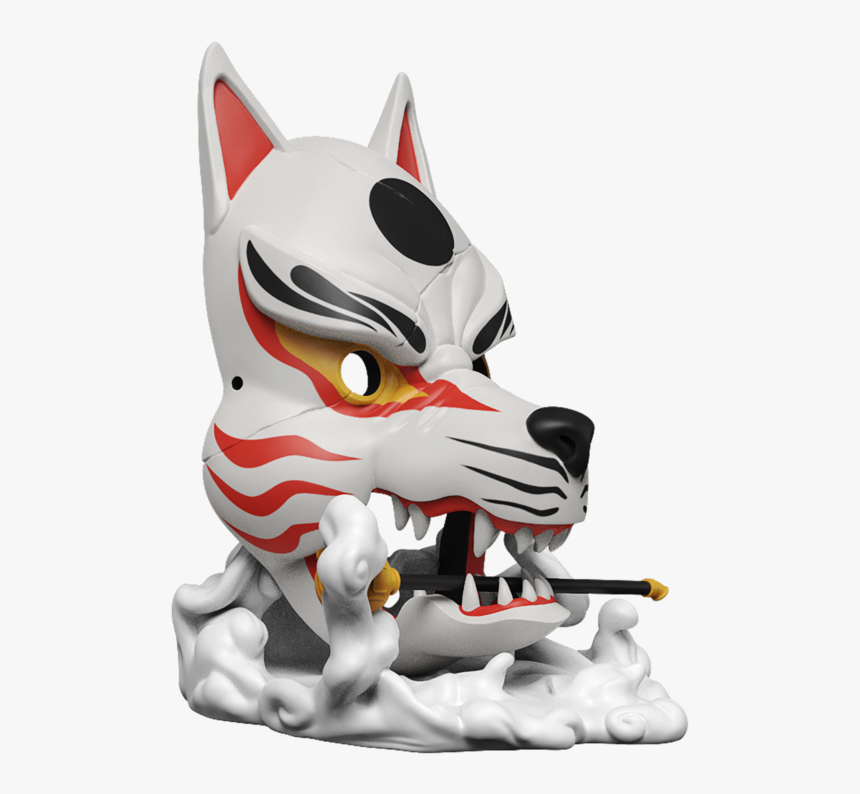 Kitsune Mask By Jor Ros, HD Png Download , Transparent Png Image - PNGitem