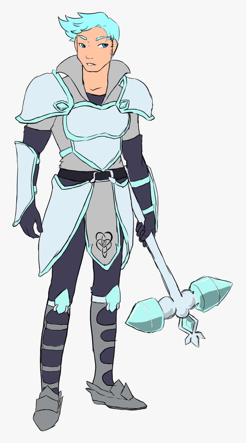 The Diamond Knight - Illustration, HD Png Download , Transparent Png ...