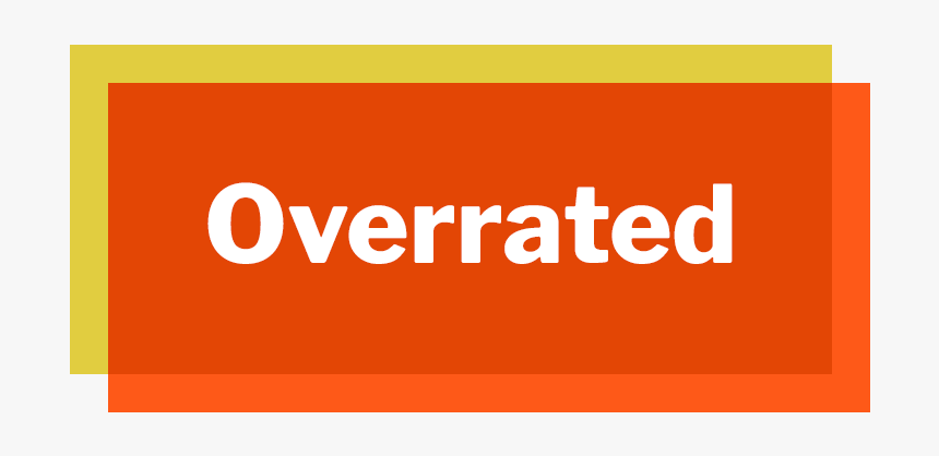 Overrated Transparent, HD Png Download , Transparent Png Image - PNGitem