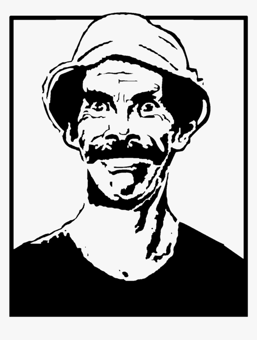 Don Ramon Stencil, HD Png Download , Transparent Png Image - PNGitem