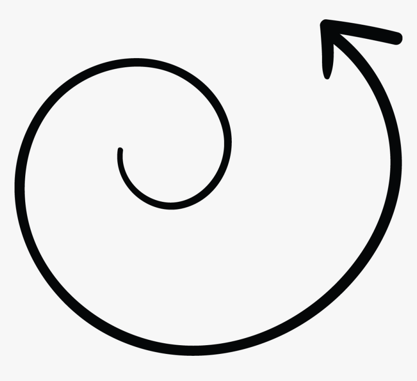 Swirl Arrow Png Clipart