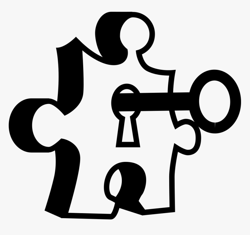 Puzzle Key Icon , Png Download - Puzzle Piece With Key, Transparent Png ...