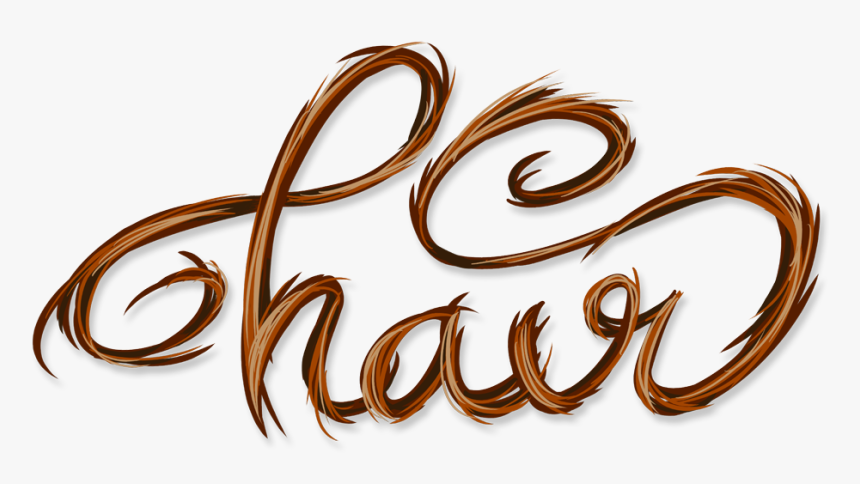Hair - Calligraphy, HD Png Download , Transparent Png Image - PNGitem