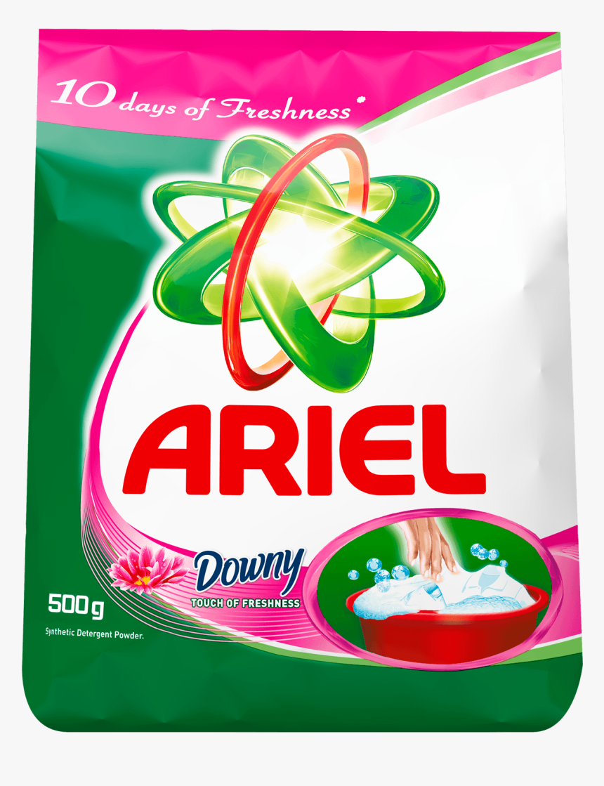 Ariel Downy Washing Powder, HD Png Download , Transparent Png Image ...