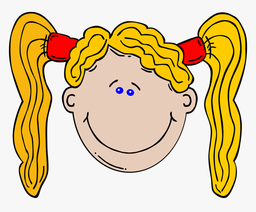 Girl Wig Clipart
