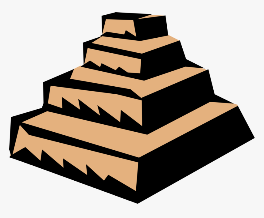 Freeuse Stock Pyramids Clipart Vector - Step Pyramid Clipart, HD Png ...
