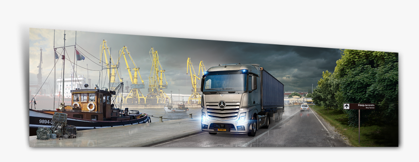 Euro Truck Simulator 2, HD Png Download , Transparent Png Image - PNGitem