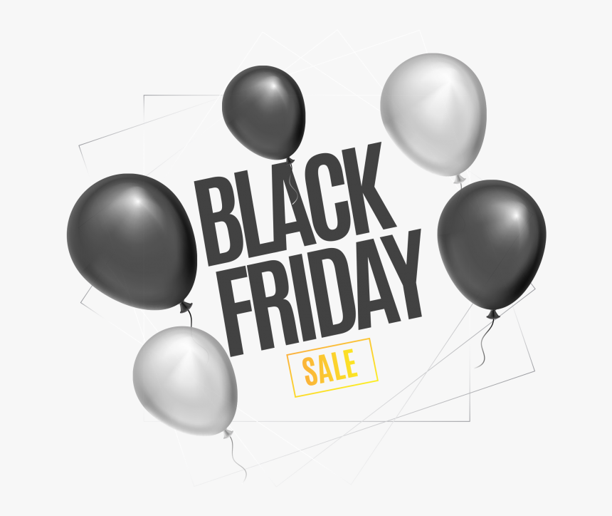 Black Friday Balloons Png Balloon- - Balloon, Transparent Png ...