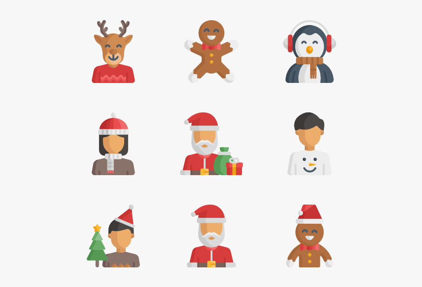 Christmas Avatars, HD Png Download , Transparent Png Image - PNGitem