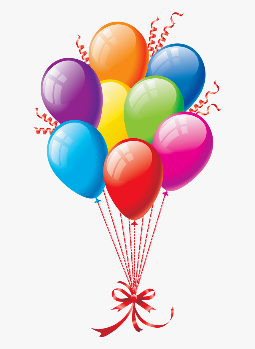 Transparent Background Birthday Balloons, HD Png Download , Transparent Png Image - PNGitem