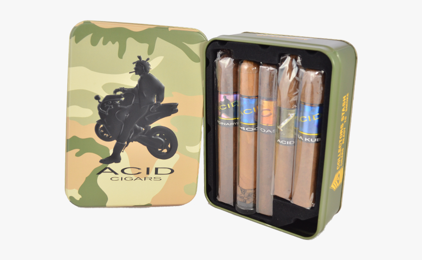 Collector S Stash Sampler - Acid Cigars Tin, HD Png Download ...