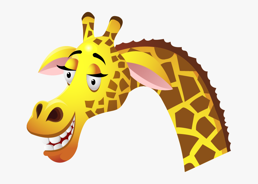 Giraffe Head Clipart