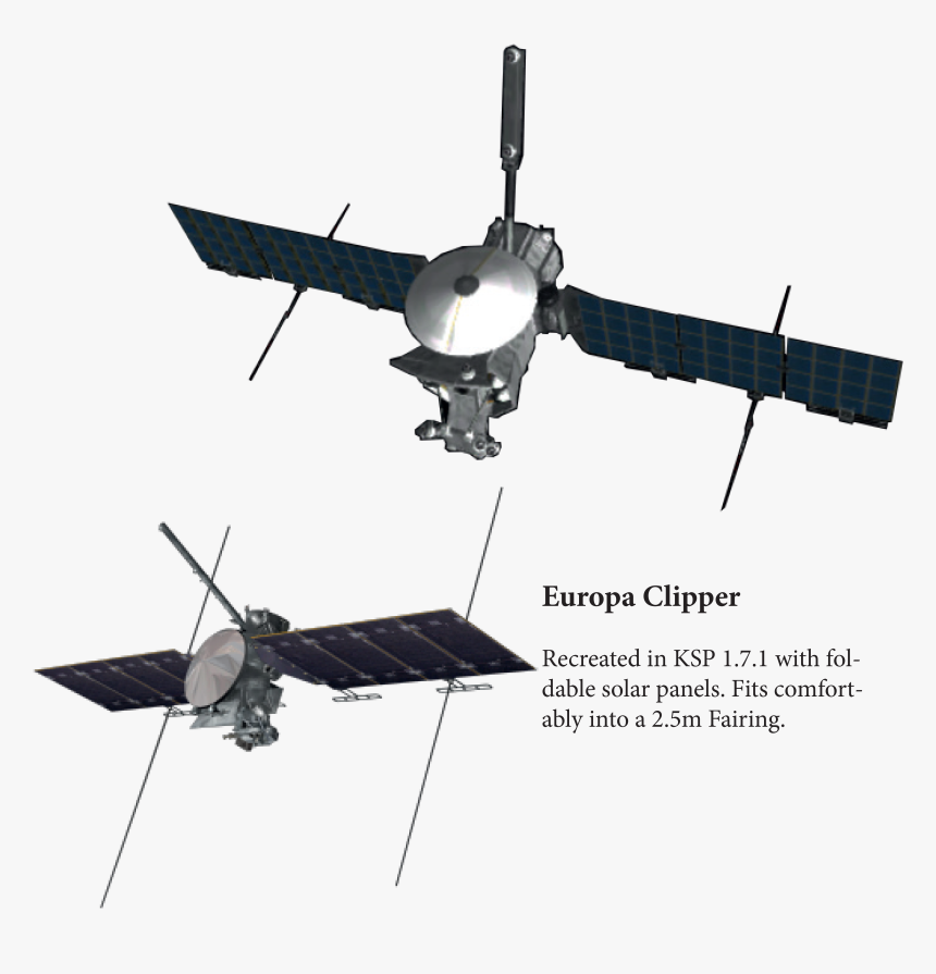 Europa Clipper, HD Png Download , Transparent Png Image - PNGitem