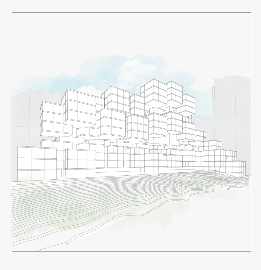 Axon-8 - Commercial Building, HD Png Download , Transparent Png Image ...