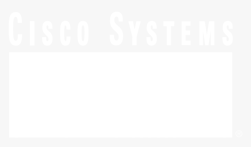 Cisco Systems 1 Logo Black And White - Ihg White Logo, HD Png Download ...