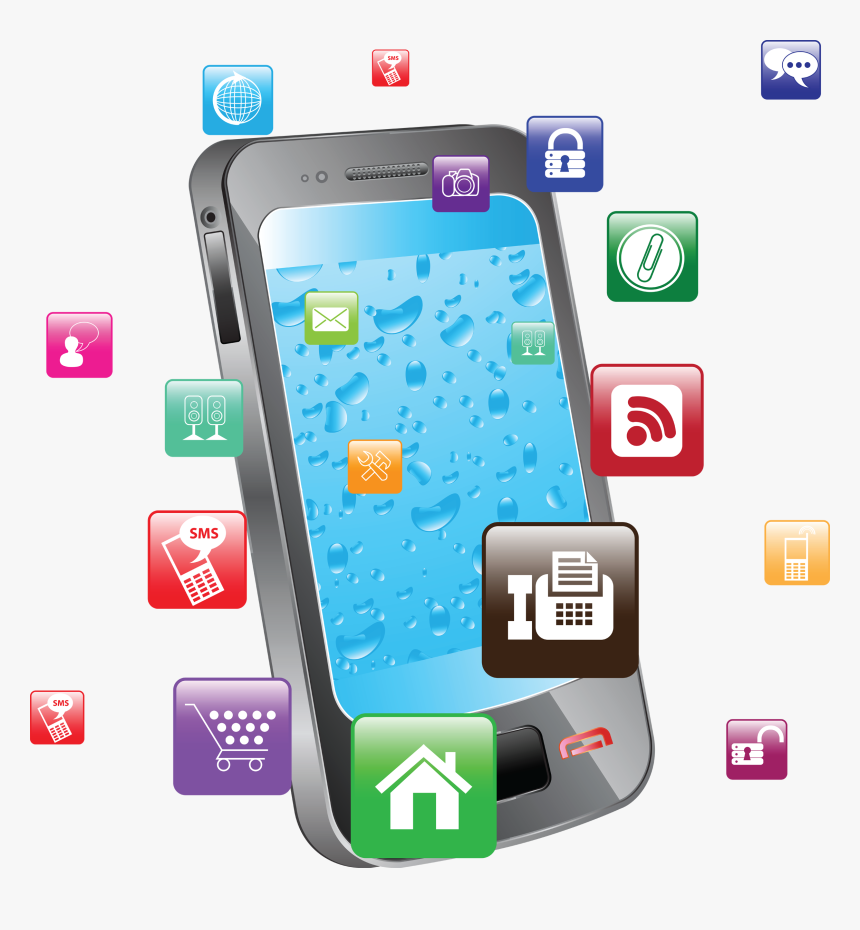 Features Mobile App - Mobile Phone, HD Png Download , Transparent Png ...