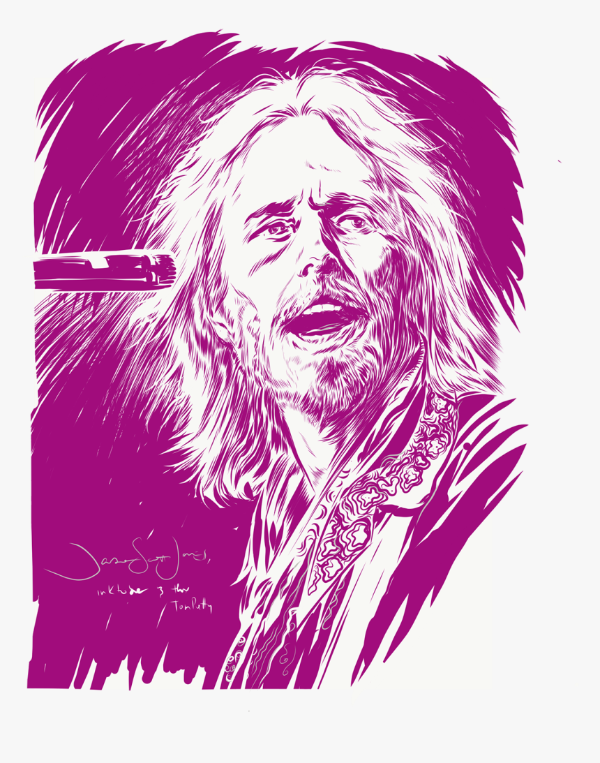 Transparent Tom Petty Png - Illustration, Png Download , Transparent ...