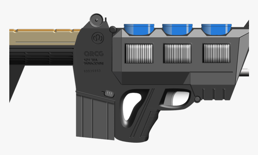 Transparent Cod Ghost Png - Rifle Gun Sci Fi, Png Download ...
