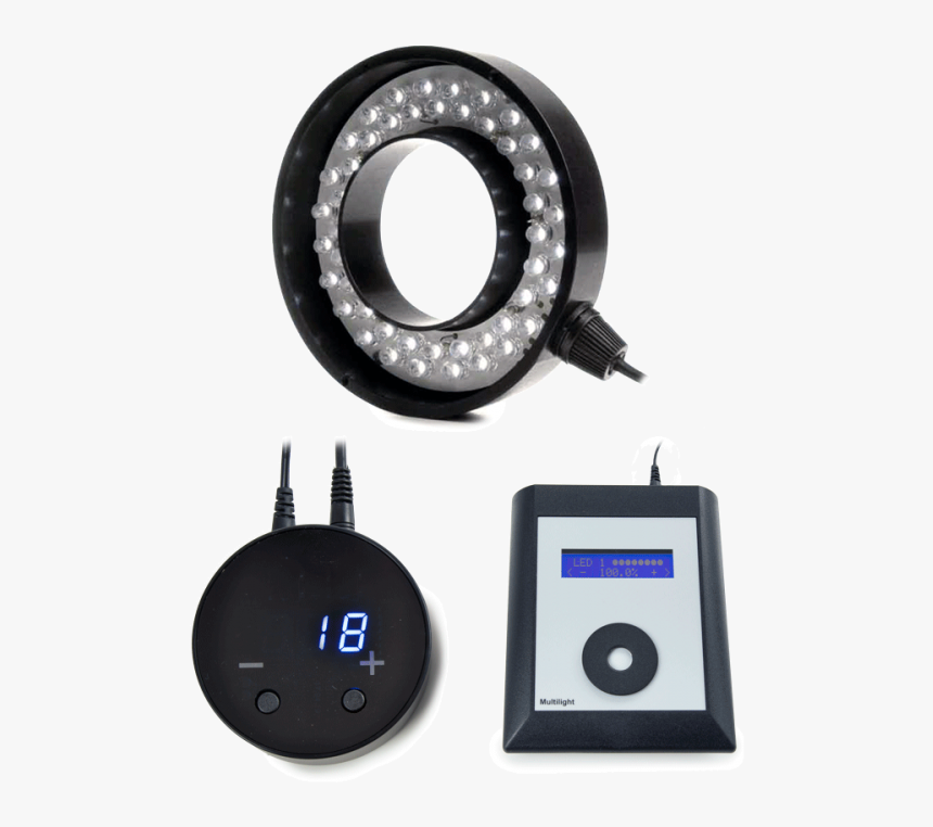 1981 Ring Light Source - Microscope Ring Light 48 Led, HD Png Download ...