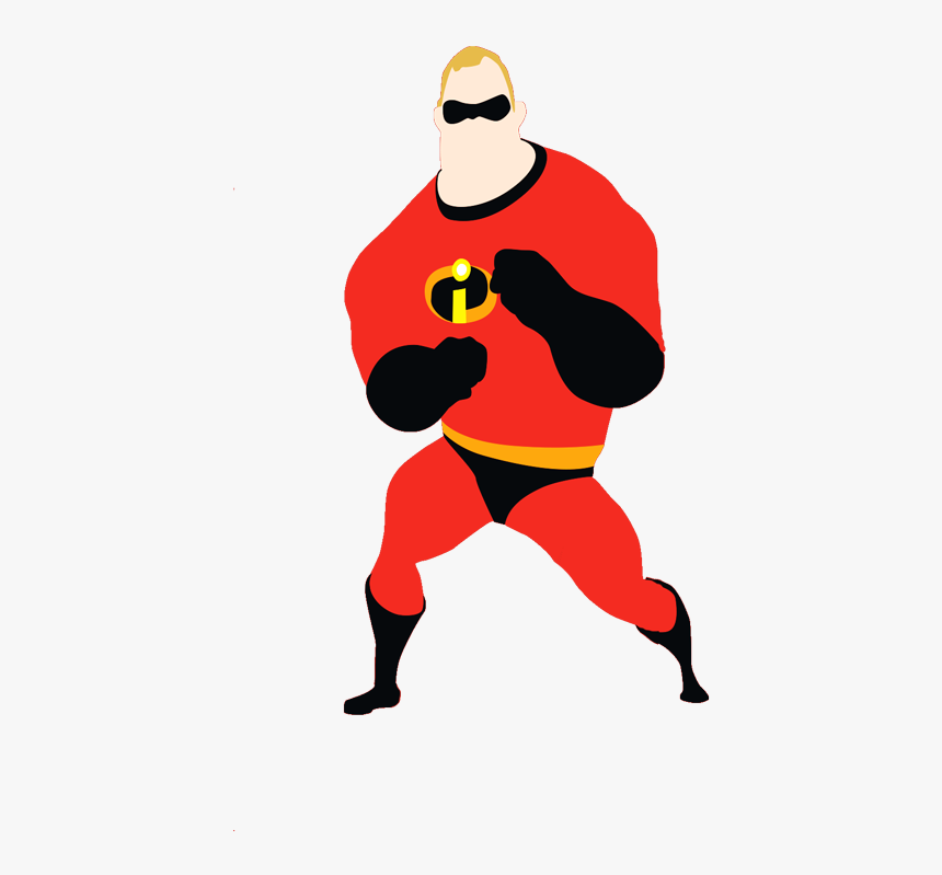 Mr Incredible In His New Red Uniform - Incredibles Transparent, HD Png ...
