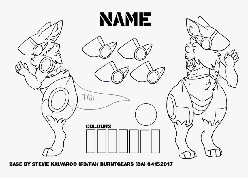 Free To Use Protogen Base, HD Png Download , Transparent Png Image ...