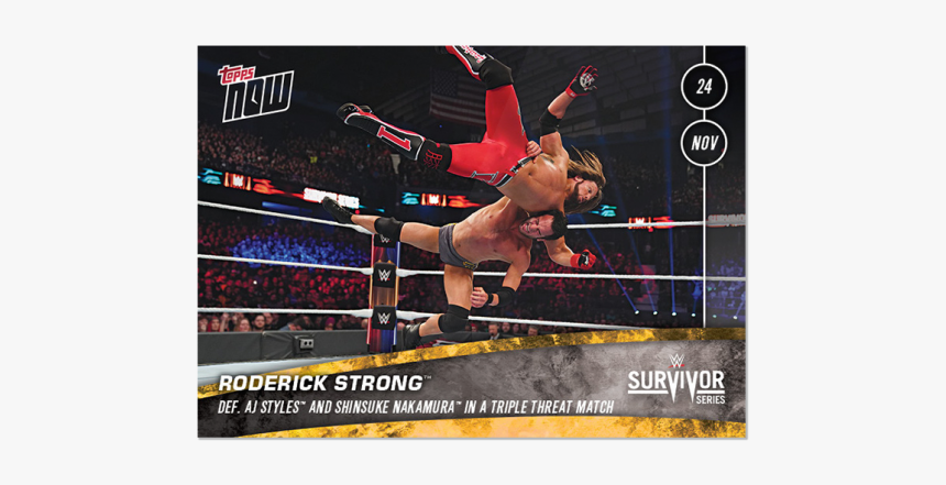 Roderick Strong™ Def - Survivor Series, HD Png Download , Transparent ...